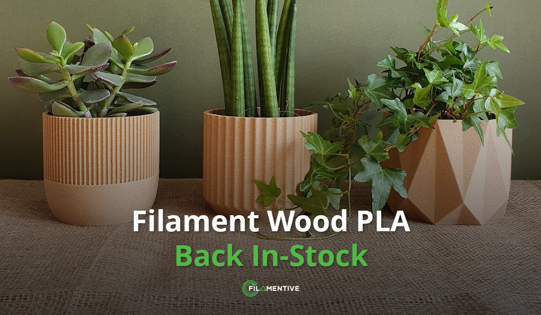 Wood PLA Filament UK: Now Back in Stock for your 3D Printing