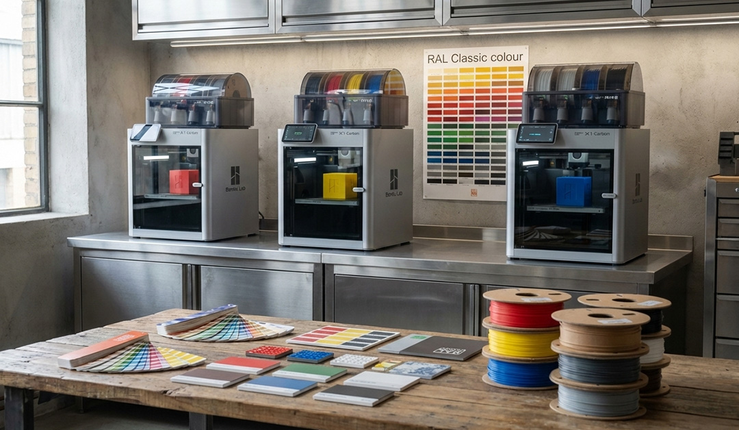 Custom 3D Printer Filament Colours